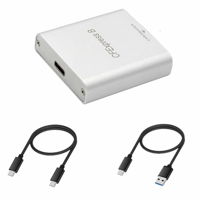Портативный кардридер CFexpress USB Type B, Двойная линия