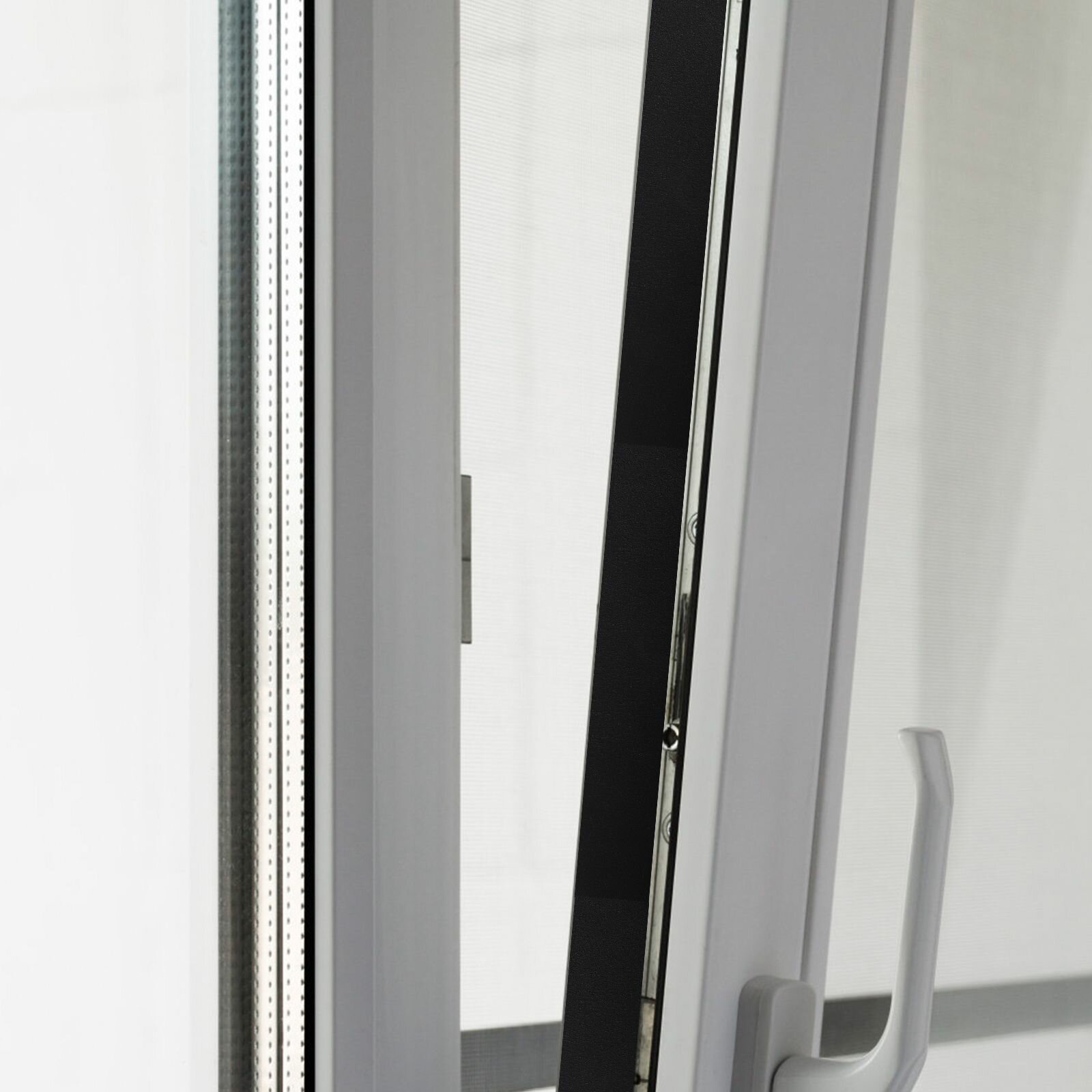 Уплотнительные Ленты, Черный, Резина, Ветрозащита, 3000мм Длина, 6шт