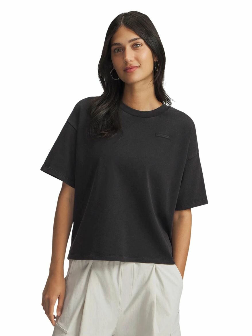 Футболка спортивная UA HWT Boxy Wash SS