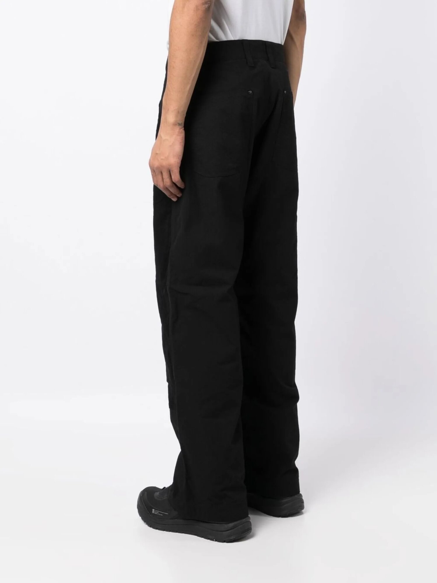 Брюки классические White Mountaineering, размер 4, черный — фото 1