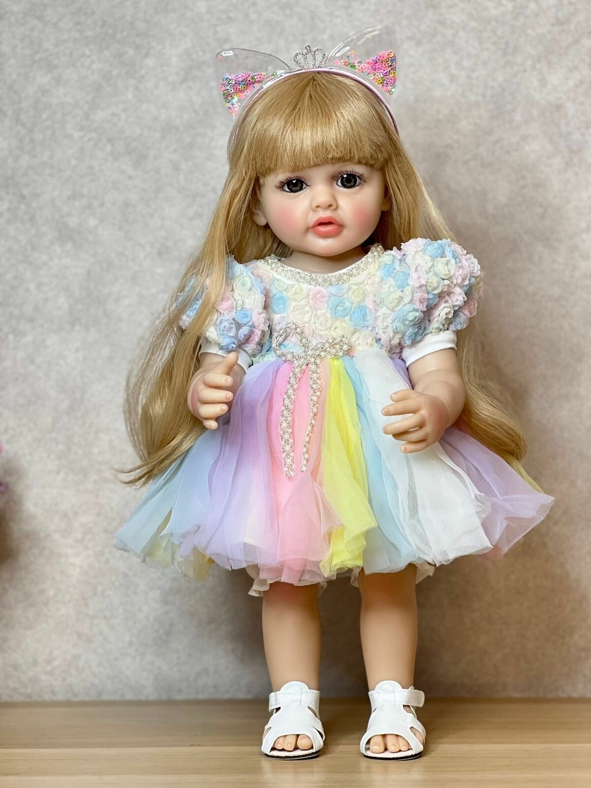 Кукла Реборн виниловая 55 см