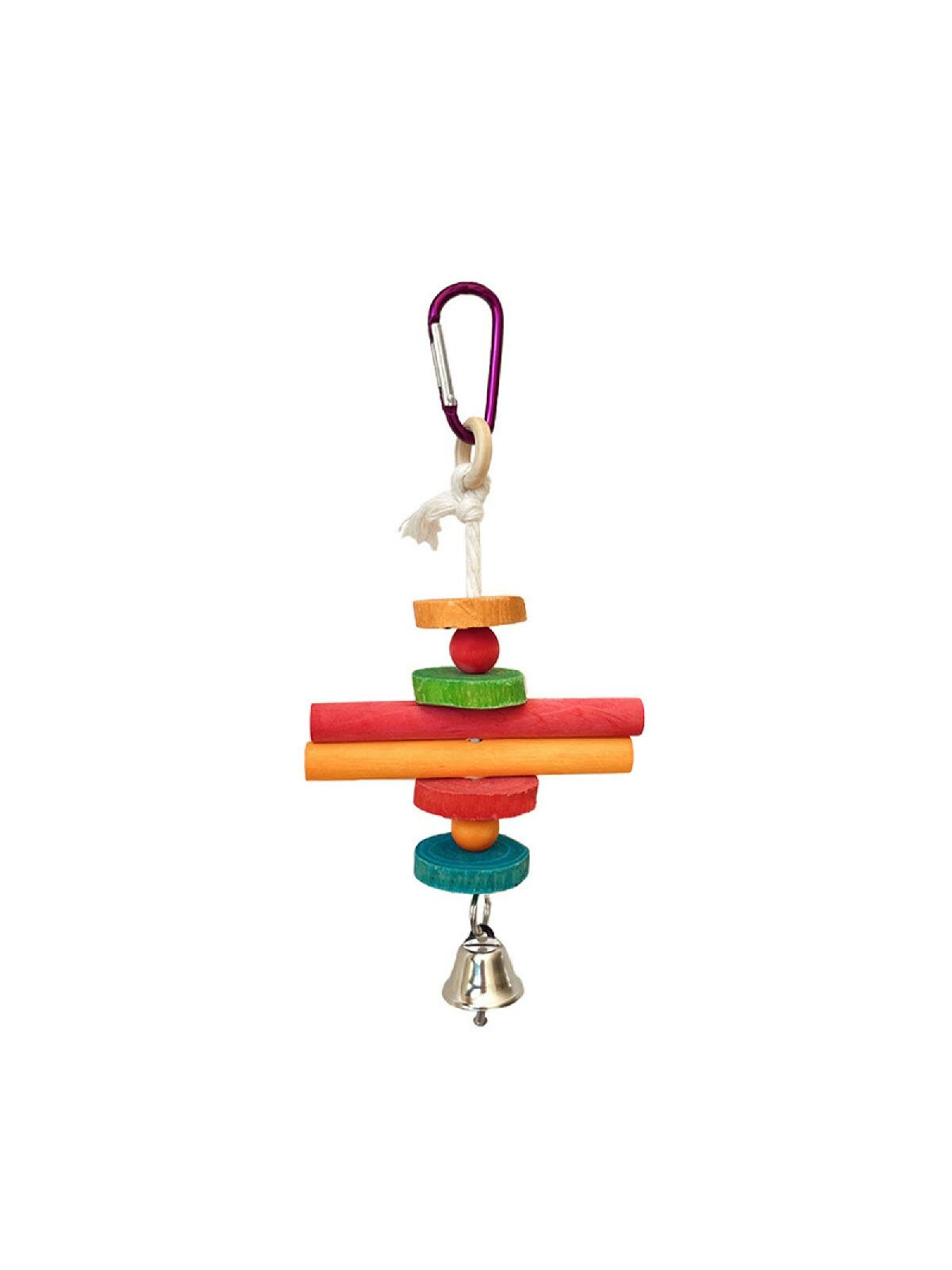Качели для птиц, Игрушка для измельчения древесины, Палочка-блок для птиц, Попугаи-Попугайчики