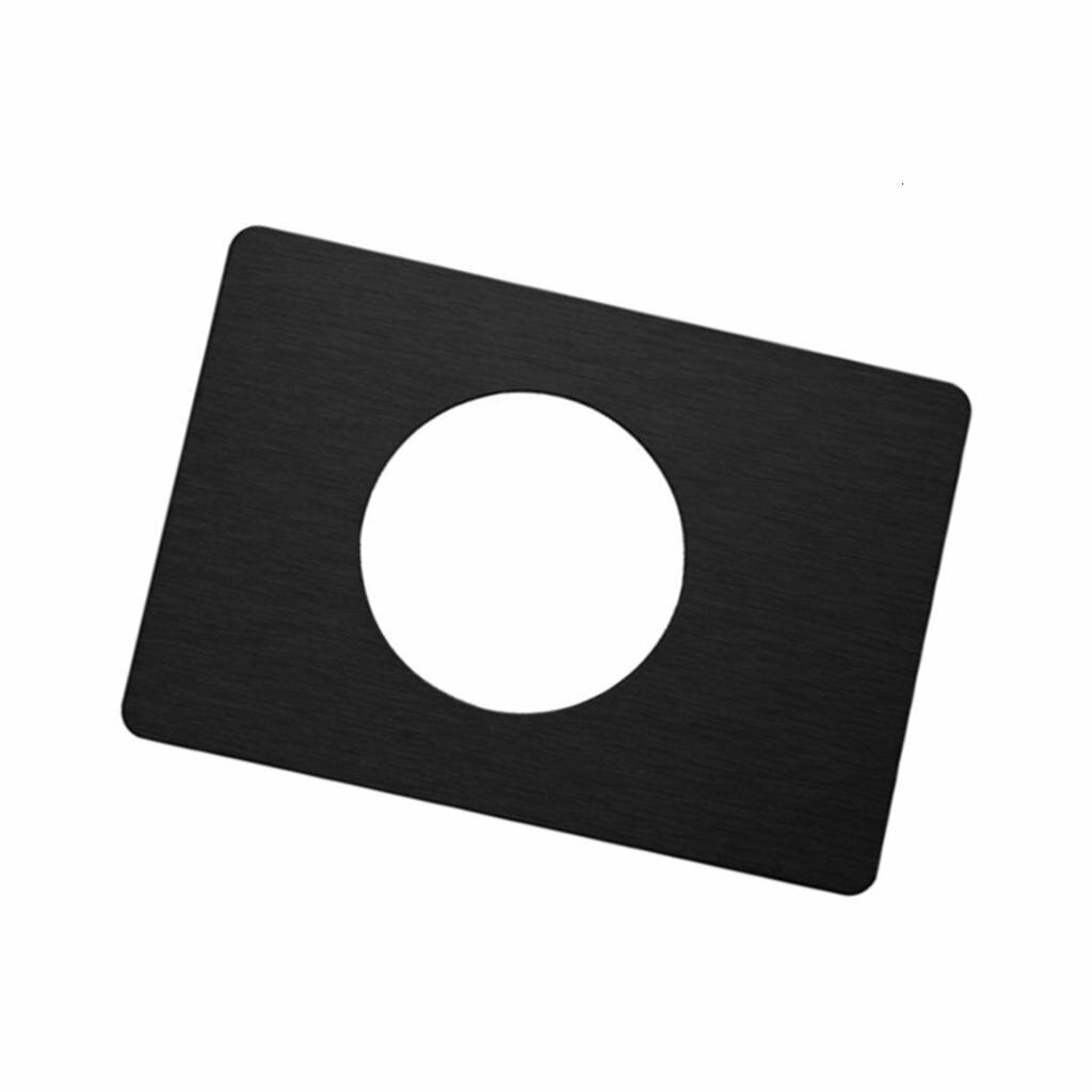 Усиливающая пластина для дверной ручки и замка, 1шт Черный