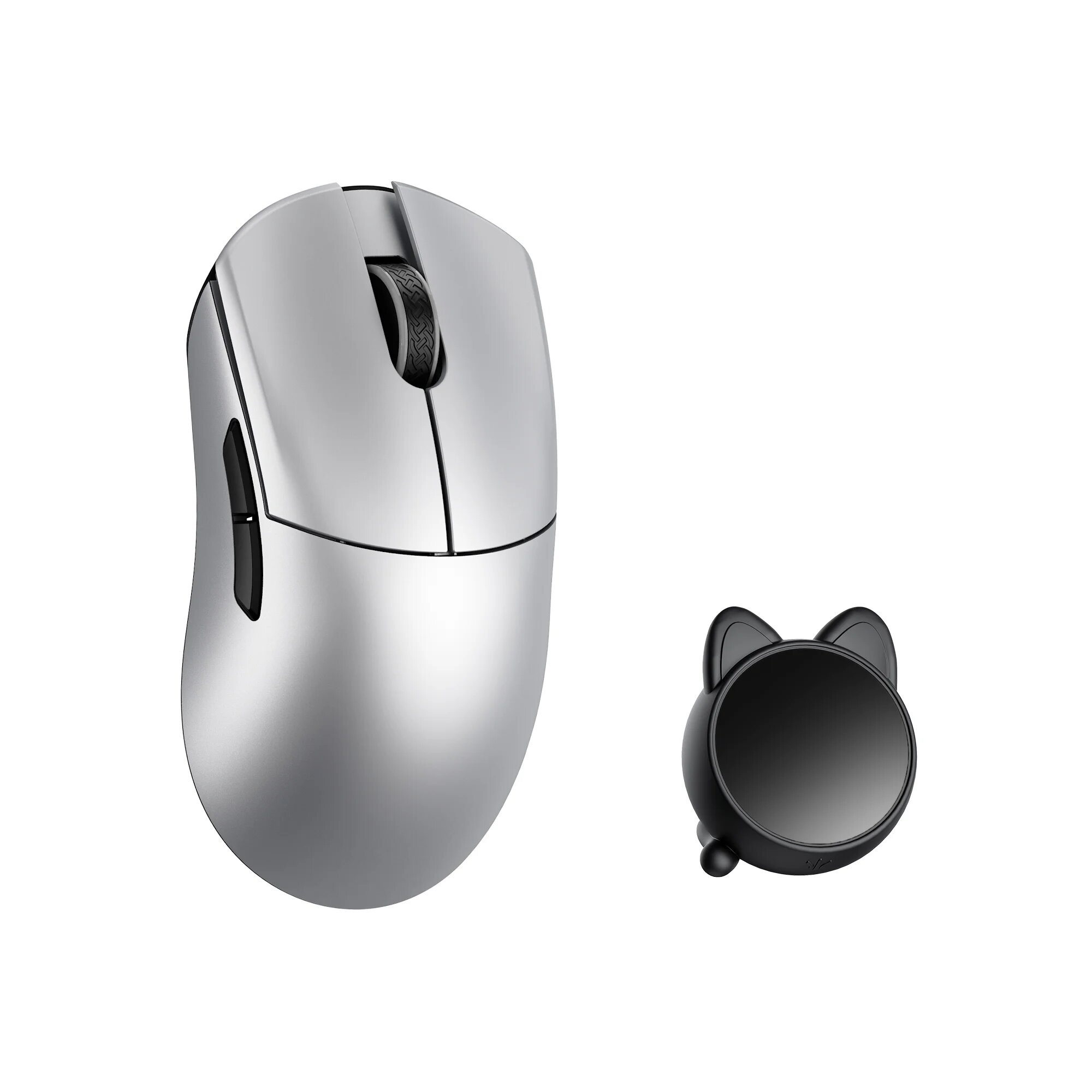WLmouse HUAN Беспроводная игровая мышь PAW 3950HS USB Type-C，серебряный