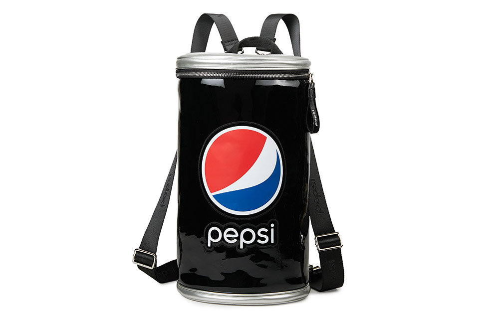 Ведерный рюкзак унисекс Pepsi PU синий/черный 5632428, водонепроницаемый, из полиуретана
