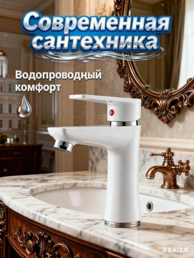 Смеситель для кухни с гибким изливом / Кухонный смеситель гибкий для мойки хром матовый /