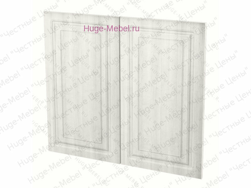 Кухонный фасад Ф-240 сандал белый (Юлия) Huge Mebel . Ширина 592 Высота 916. Кухонные фасады
