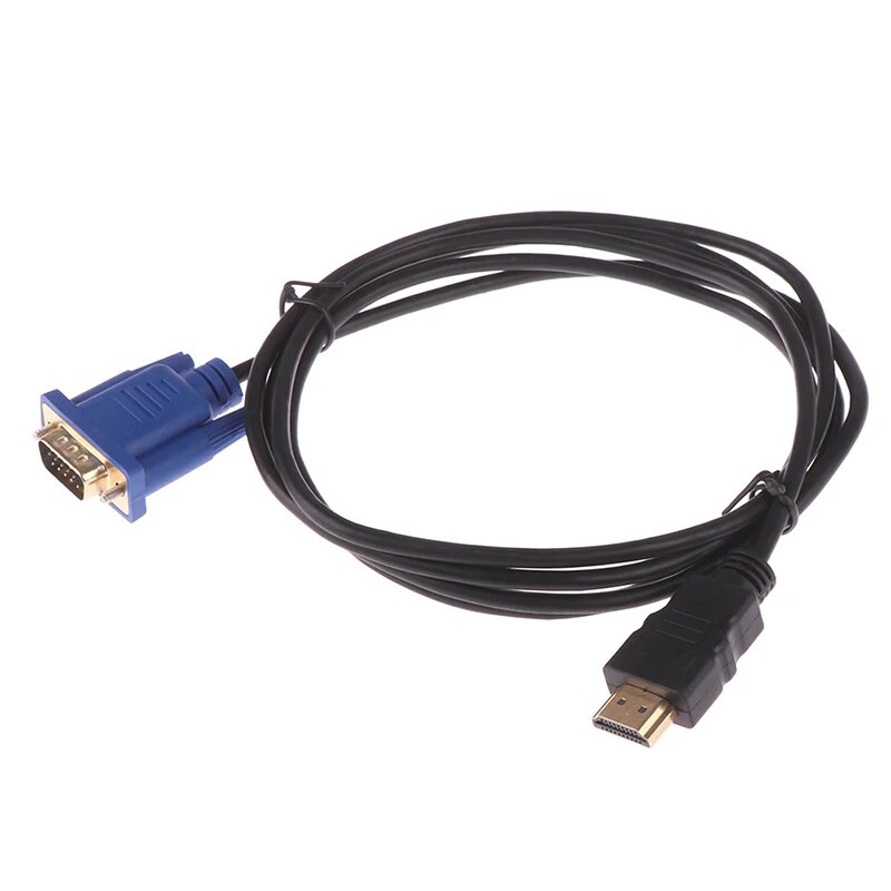 HDMI-совместимый кабель VGA HD 1080P HDMI-папа-VGA-папа Видеоконвертер-адаптер для ноутбука S10 Кабель DMI-VGA