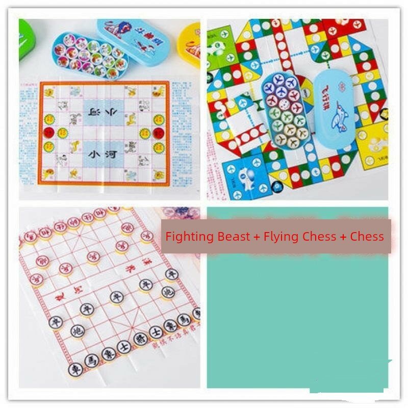 Детские летающие шахматы, шахматы-звери, китайские шахматы, игра для начинающих учащихся начальной школы, развивающая