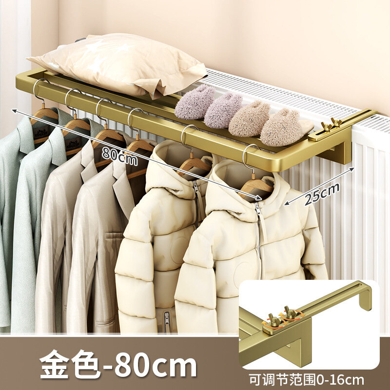 Специальная стойка для сушки одежды у радиатора, стеллаж для хранения с крючками, сушилка для носков и одежды, для домашнего использования.