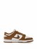 Кроссовки NIKE Dunk Low, размер 6 US, коричневый