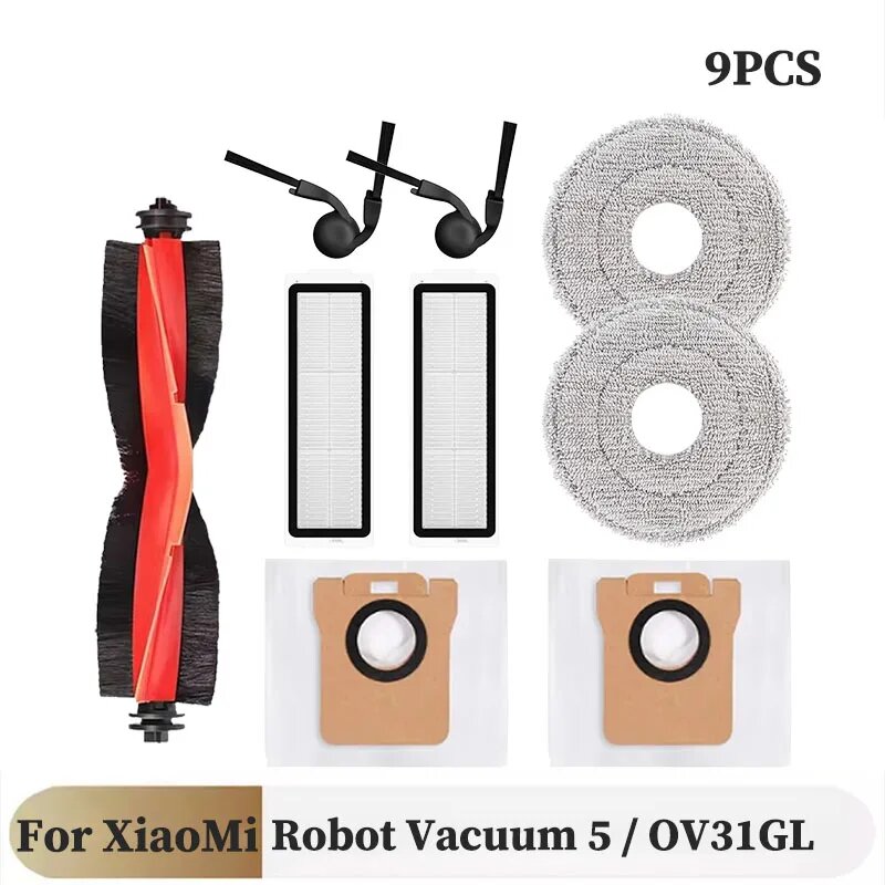 Набор аксессуаров для Xiaomi Robot Vacuum 5 / OV31GL (9PCS)