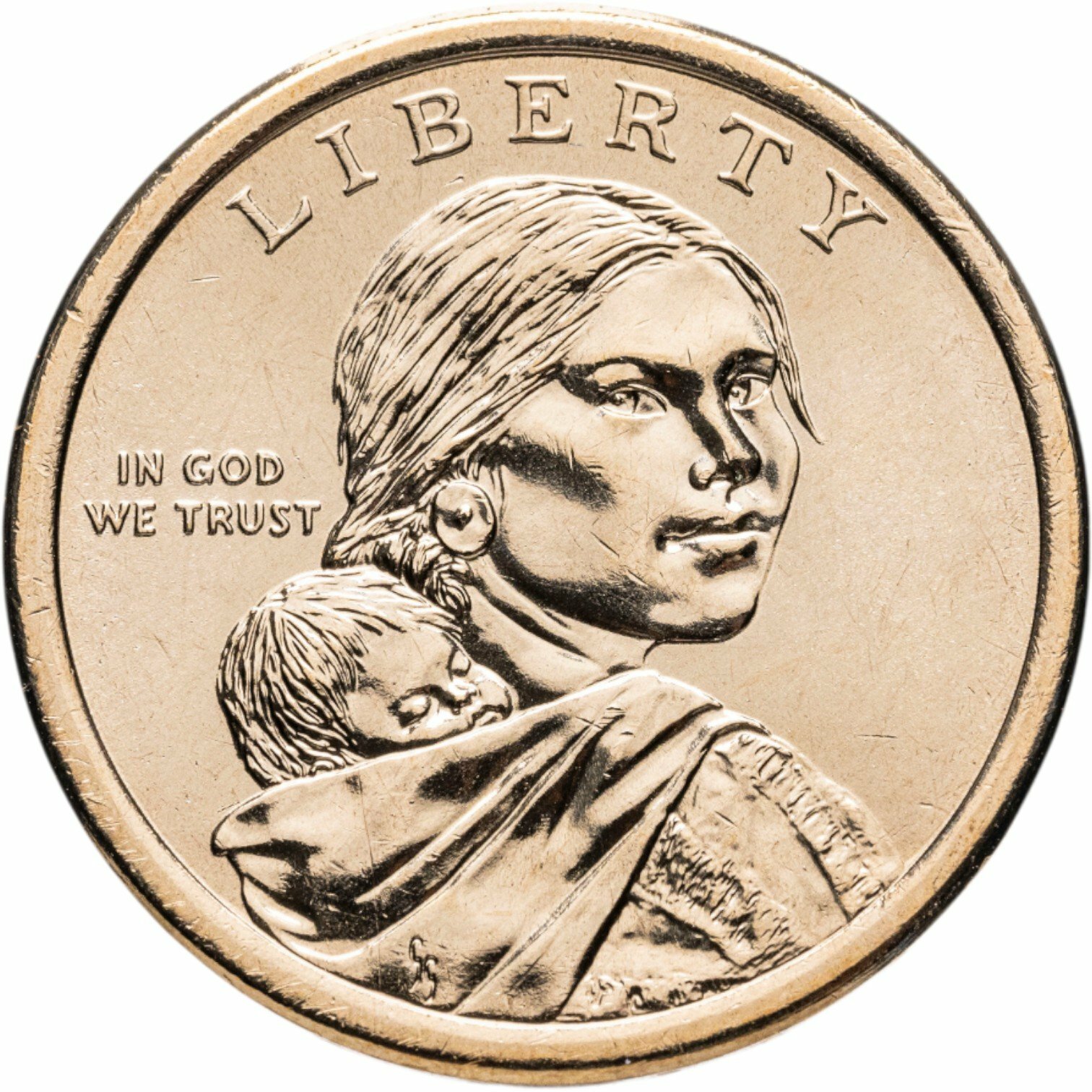 США 1 доллар dollar 2016 D "Коренные Американцы - Индейцы-радисты", Медь, в сохранности UNC