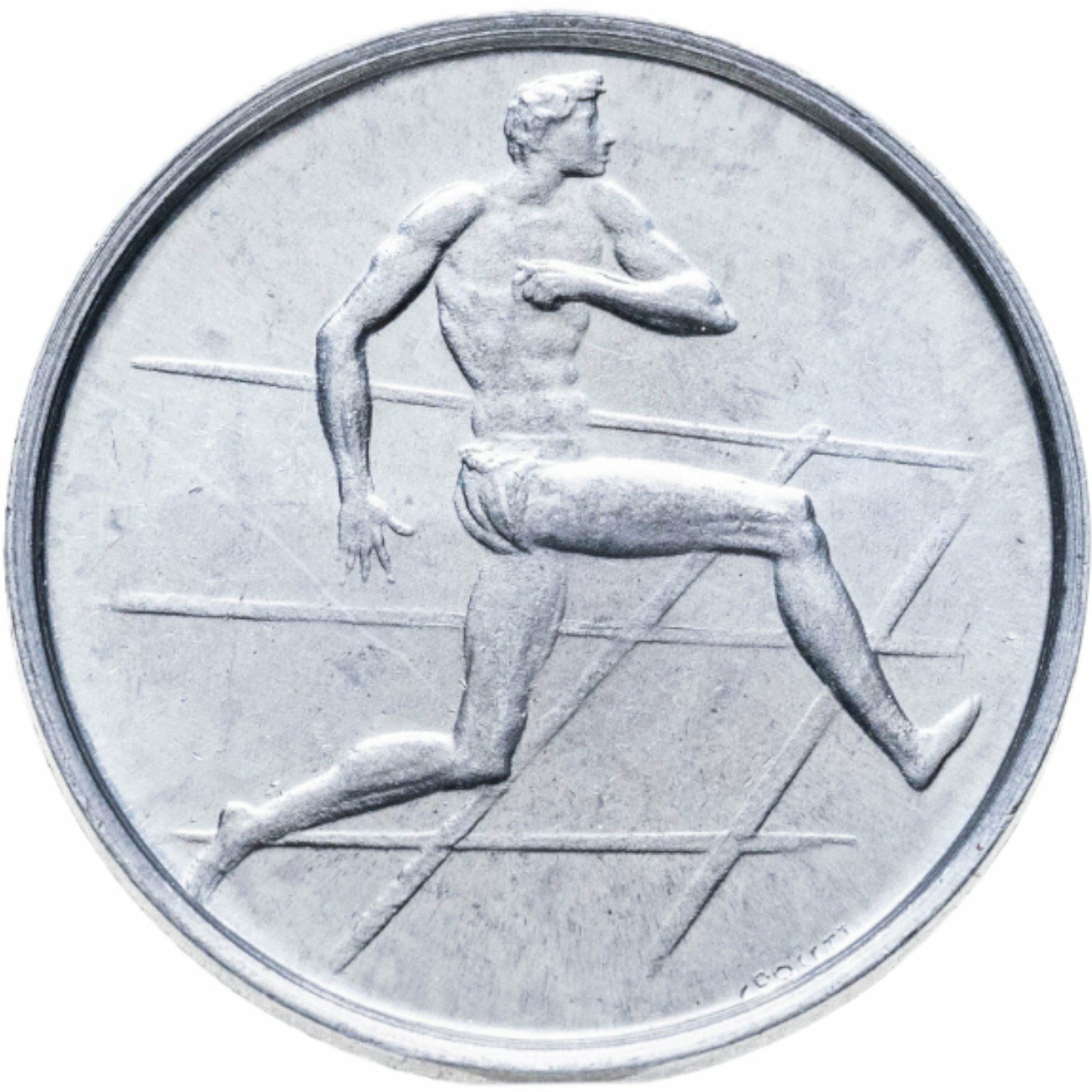 Сан-Марино 5 лир lire 1980 "XXII летние Олимпийские Игры, Москва 1980", Алюминий, в сохранности UNC