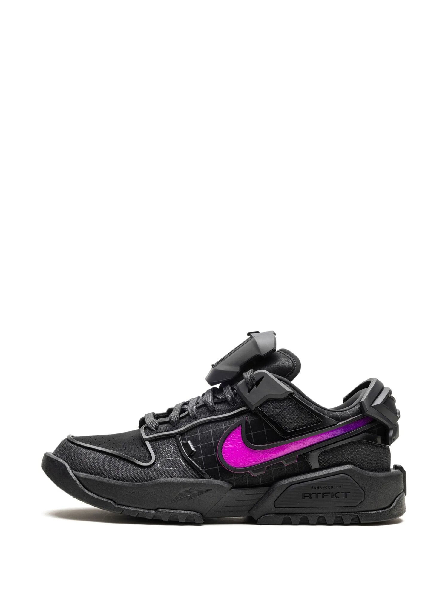 Кроссовки NIKE x RTFKT Dunk Genesis Void, размер 13 US, черный — фото 1