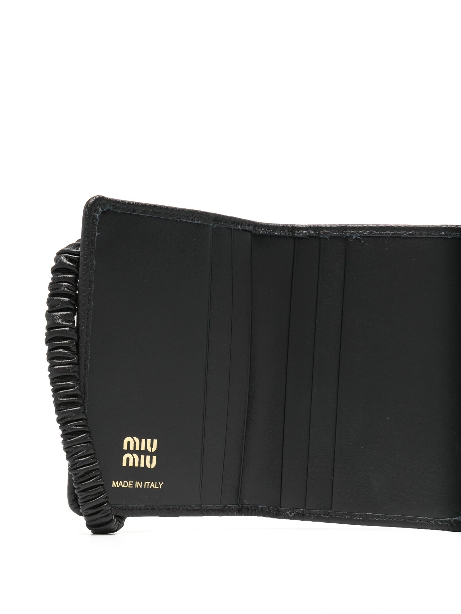 Кошелек Miu Miu, черный — фото 1
