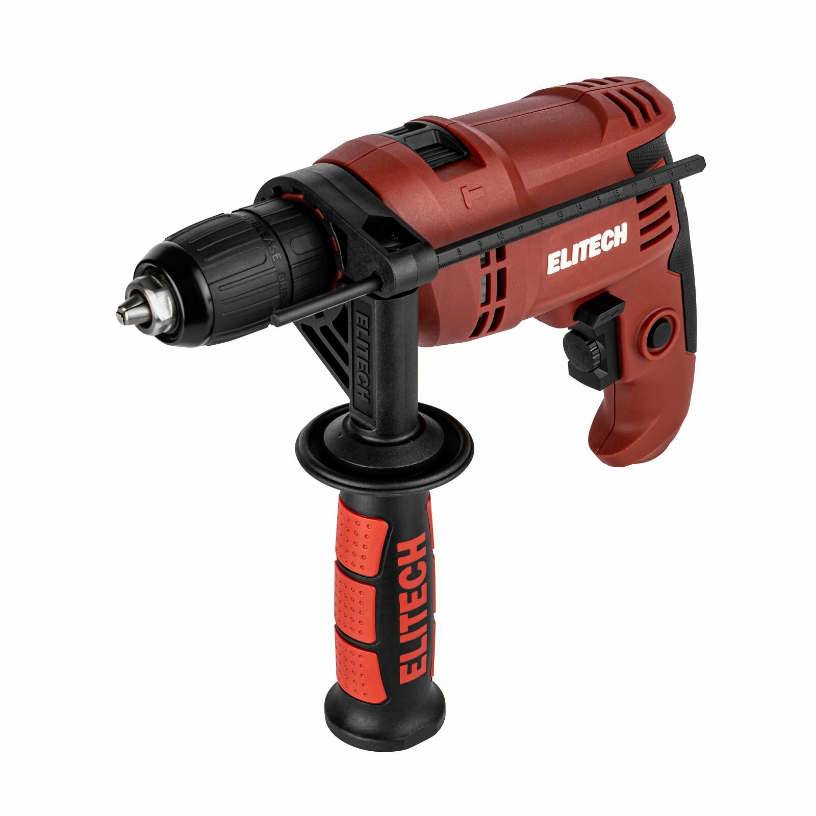 Дрель Elitech ДУ0713РЭ ударная, быстрозажимной патрон 13 мм