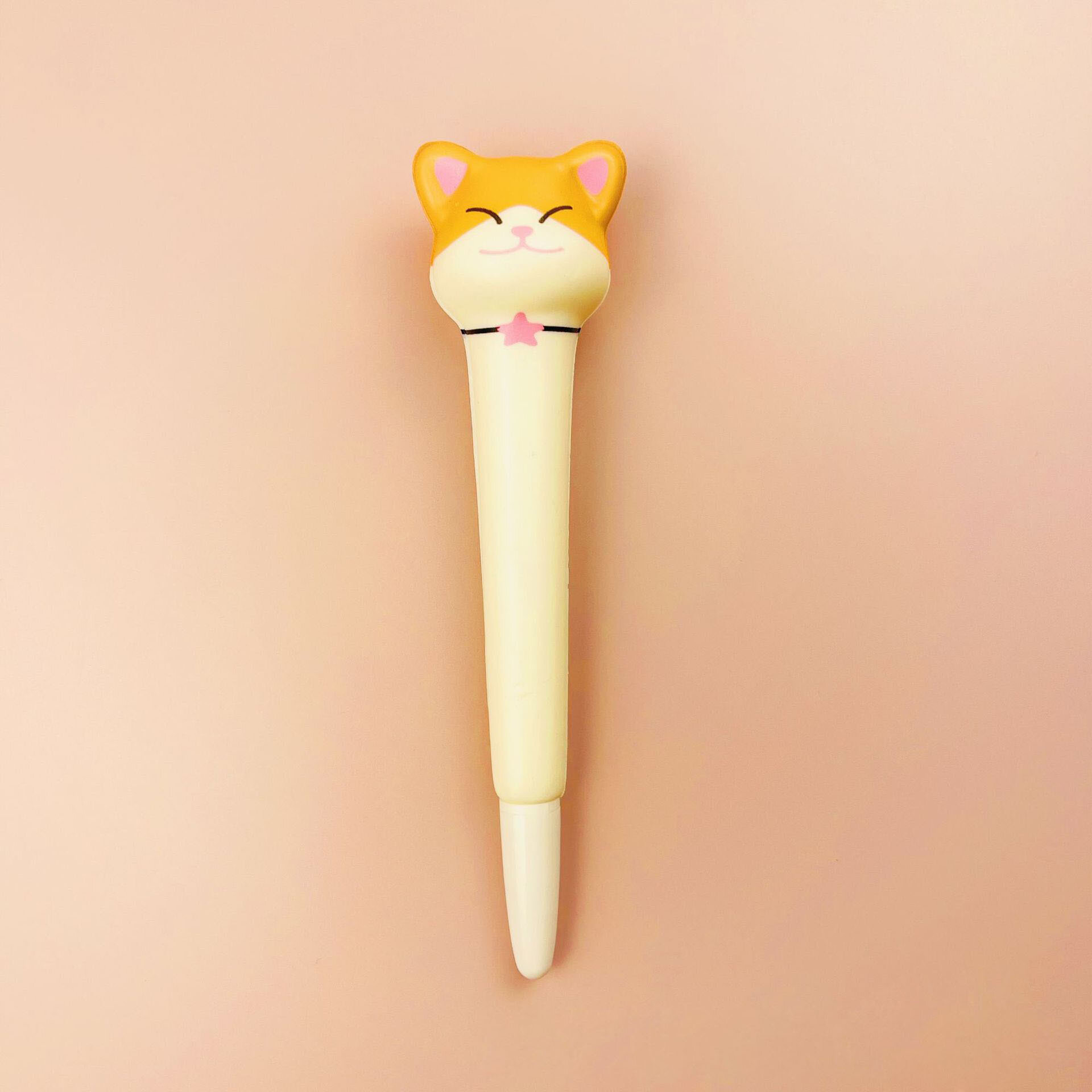 Креативная ручка для снятия стресса, гелевая ручка, школьные принадлежности, мягкая ручка для снятия стресса с мультяшным дизайном, игрушка для детей, подарок, оптовая продажа