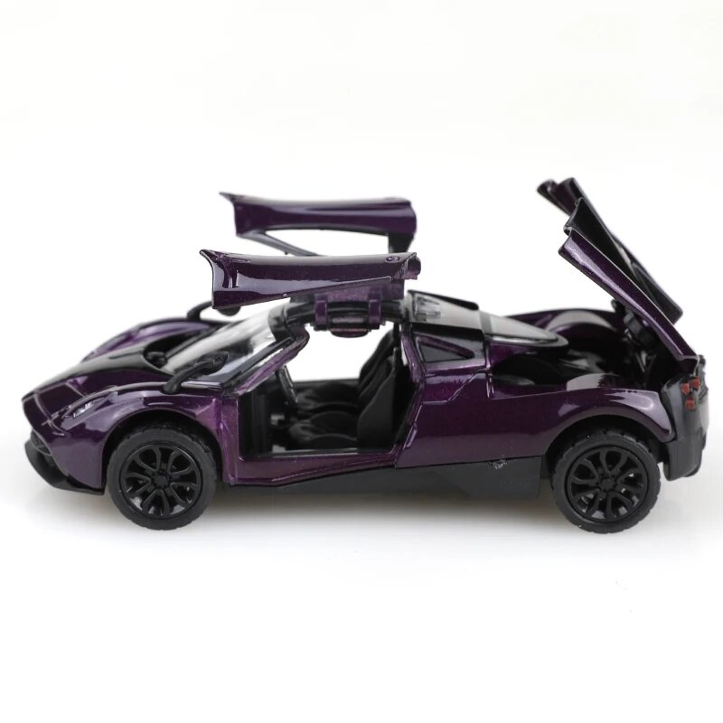 Металлический спорткар Lamborghini, фиолетовый