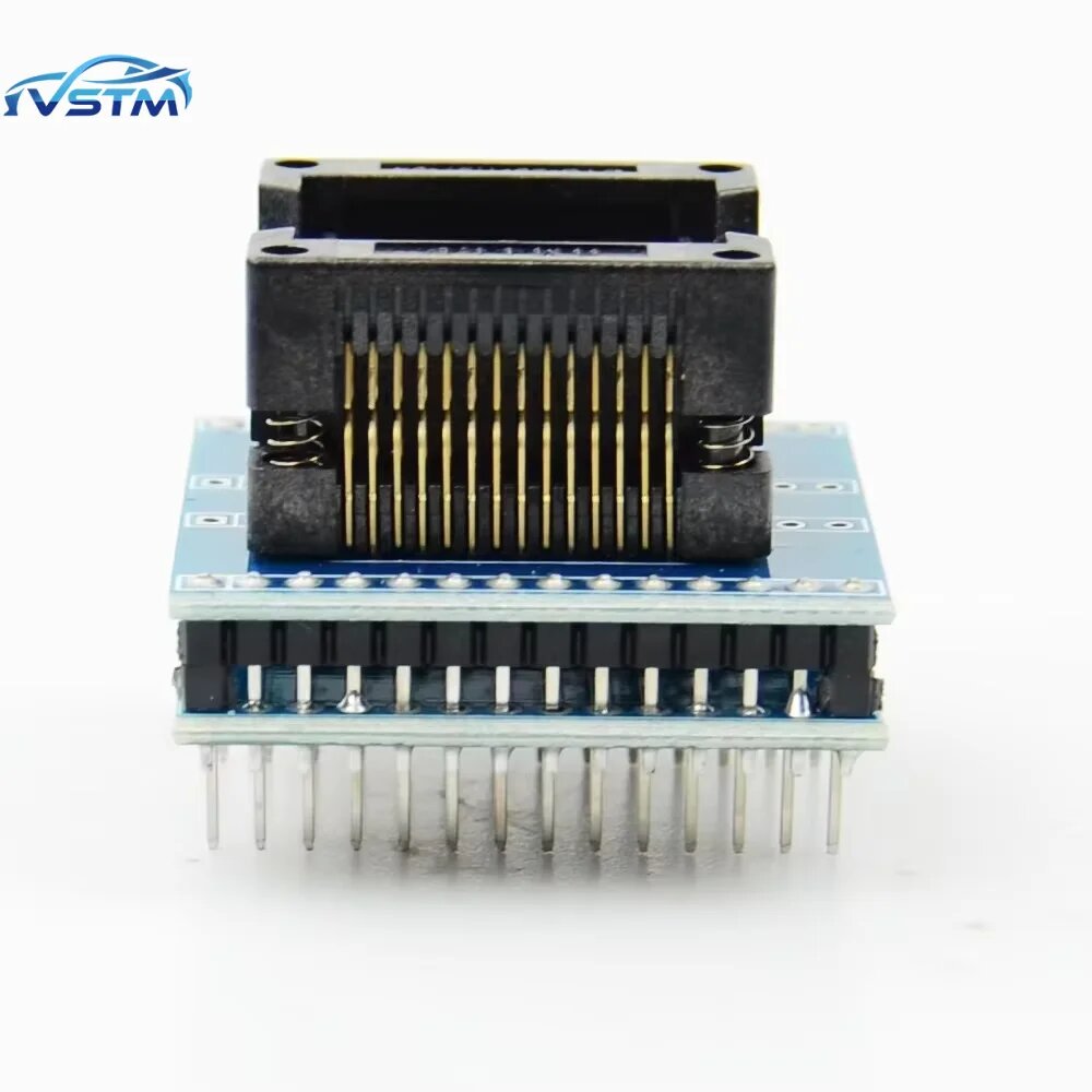 Адаптер для программатора SOIC28 SOIC 28 SOP28 TO DIP28, ширина корпуса 7,5 мм, 300 MIL, микросхема преобразователя