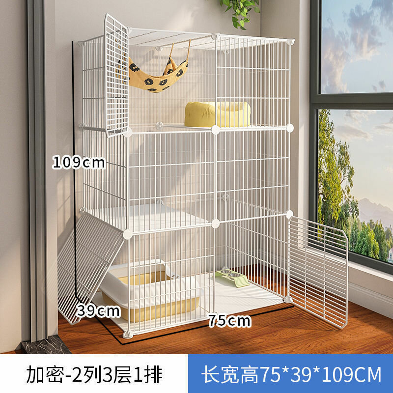 Клетка для кошек, вилла для кошек, распродажа, домашняя клетка для кошек, трехъярусная, очень большая, свободное пространство, маленькое кошачье гнездо