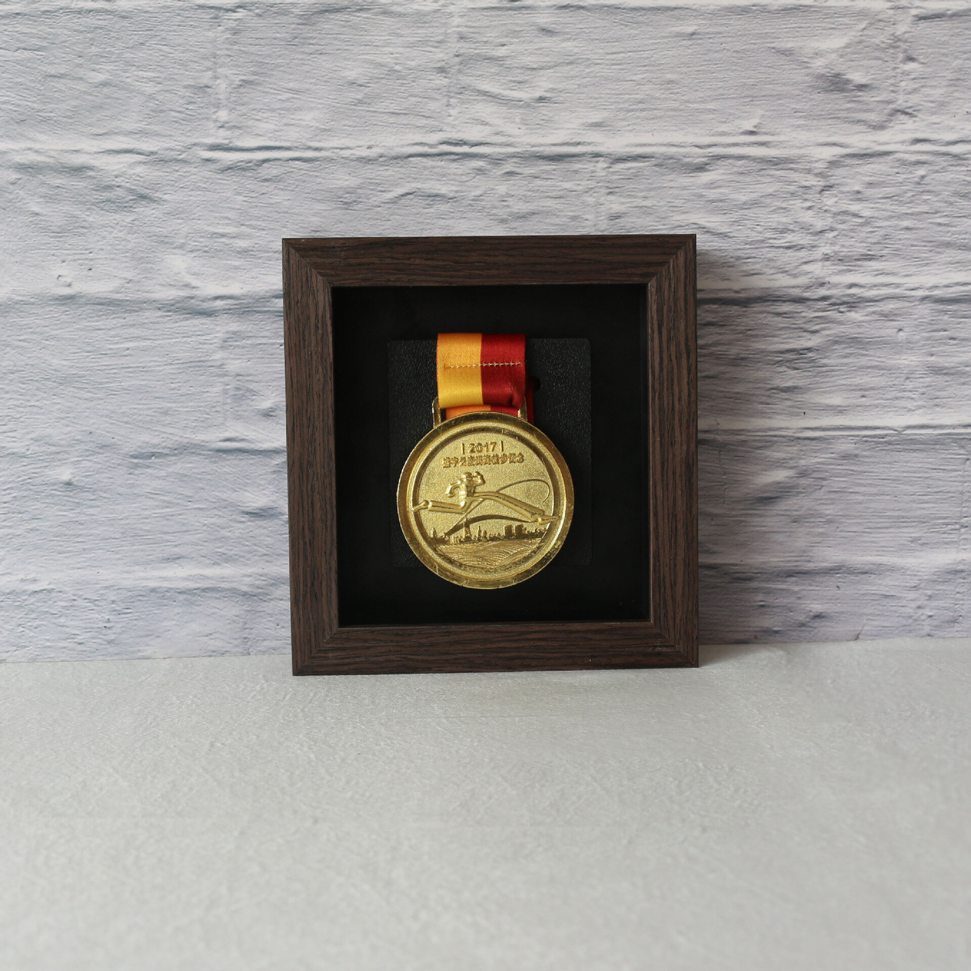 Креативная деревянная рамка для хранения медалей спортивных игр, черная рамка для фотографий марафона