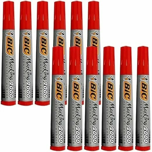BIC Маркер, толщина: 1.7 мм, 12 шт.