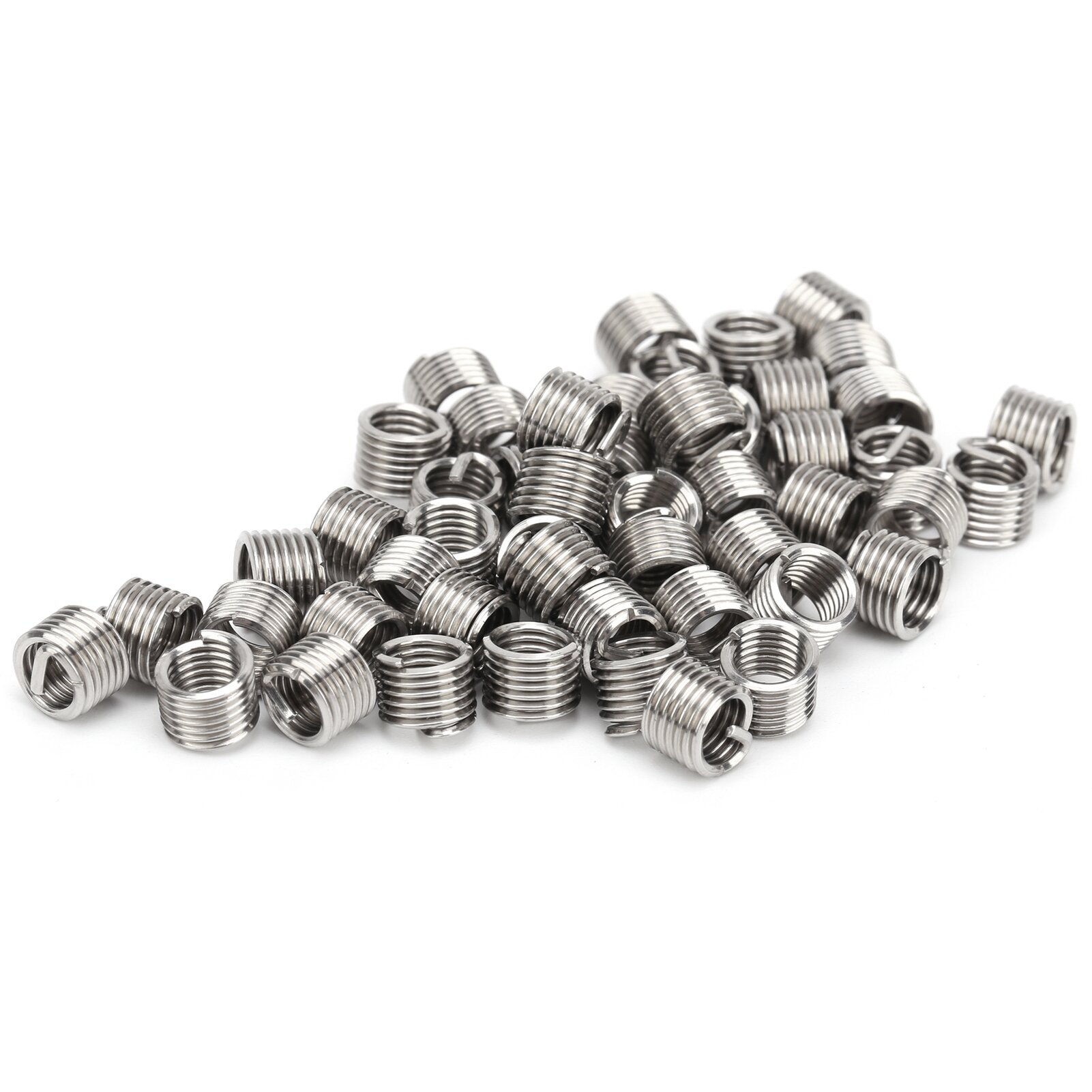 50 шт. Вставки резьбовых вставки самца самки восстановительных гаек инструмент для ремонта гайки Стальная проволочная крепежа 10-321.5d