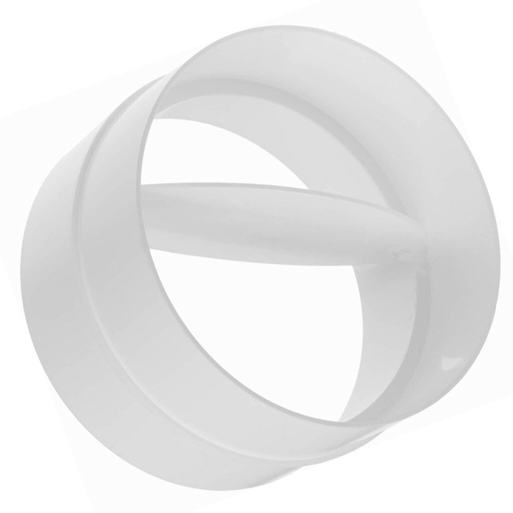 Вентиляционные обратные клапаны 4-дюймовые Блокиратор тяги Соединитель воздуховода Заслонка