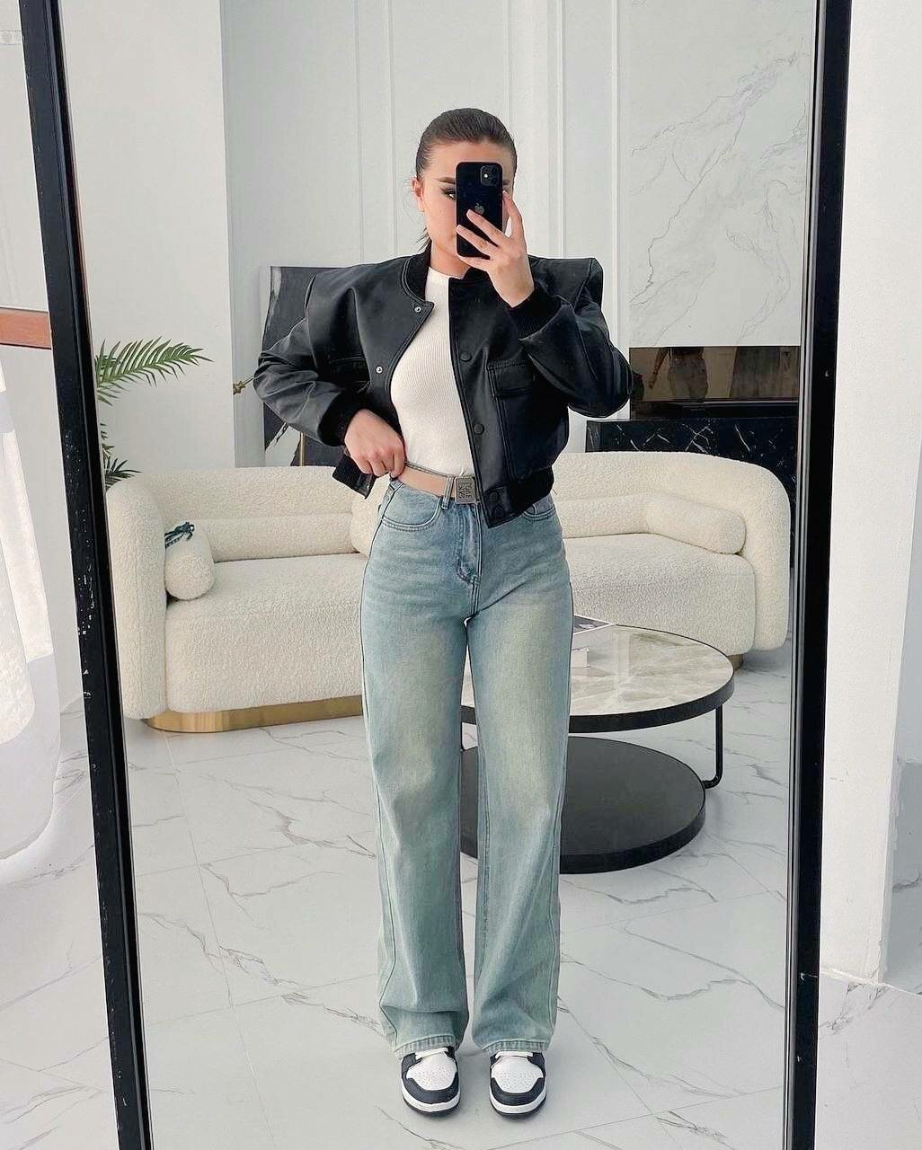 Джинсы трубы