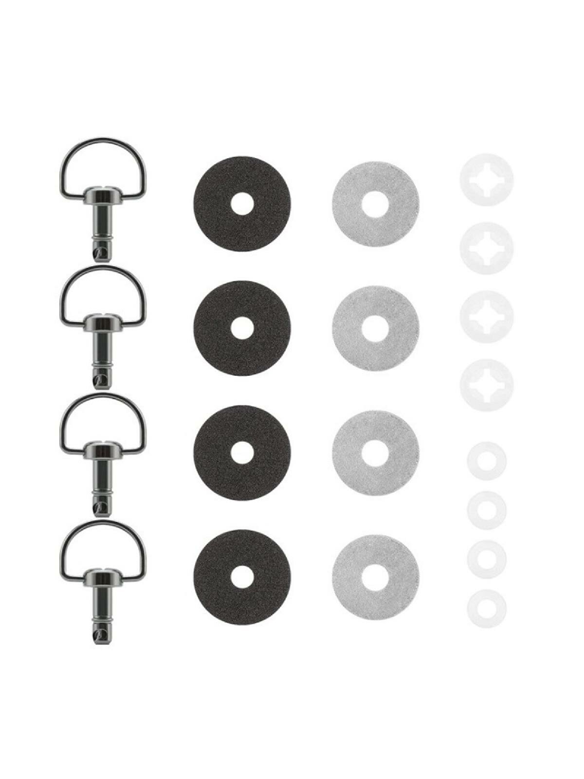 14 мм 19 мм Мотоциклетный Быстроразъемный 1/4 D-образных кольца Универсальный Крепеж для обтекателя