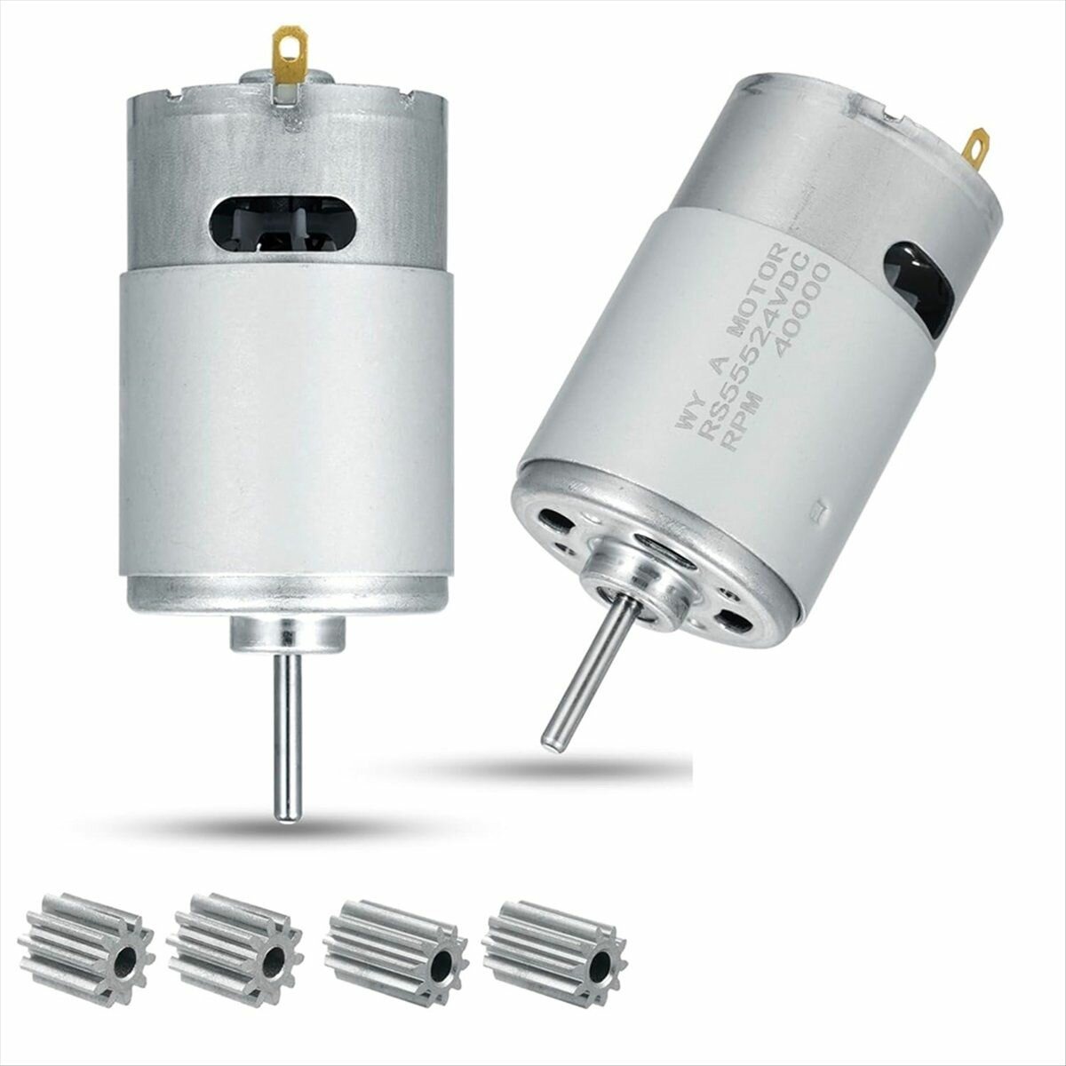 Электродвигатель 24 В, 40000 Об/Мин, 2 Шт, RS555, Детские Моторы Для Игрушечных Автомобилей