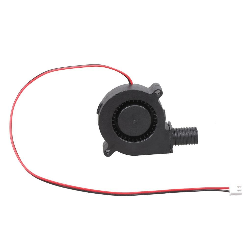 50 мм 5015 Воздуходувка Вентилятор воздуходувка охлаждающий вентилятор Бесщеточный регулятор температуры охлаждения XH2.54