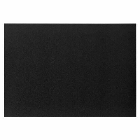 2 шт. Доска меловая А3 (29,7х42 см), немагнитная, без рамки, ПВХ, черная, BRAUBERG, 238314