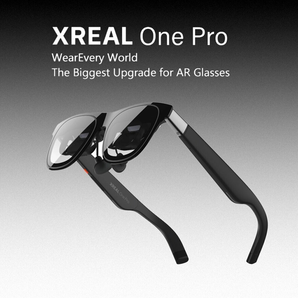 Очки дополненной реальности XREAL One Pro Smart AR Glasses (L size ), Частота обновления 120 Гц, черный