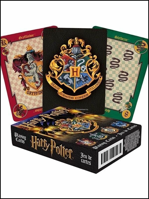 Harry Potter Карты настольной игры Значок школы Покер
