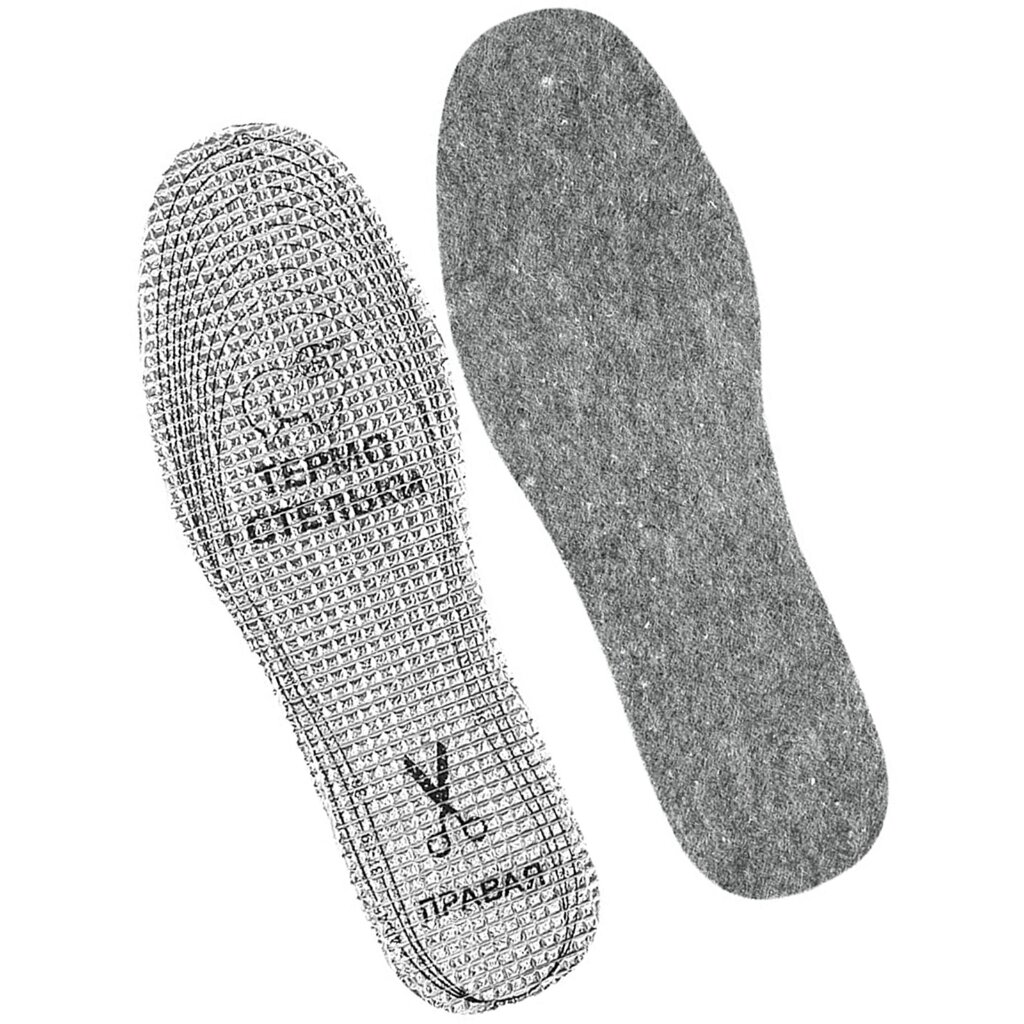 Клетчатая бумага из алюминиевой фольги, шерстяной войлок, из которого можно вырезать стельку-серый