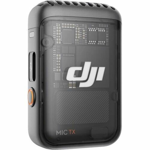 Микрофон DJI Mic 2, черный, беспроводной, с активным шумоподавлением — фото 1