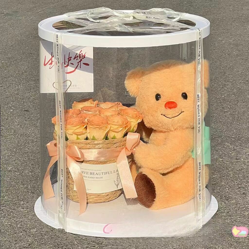 Букет из плюшевых медвежат, подарок на день рождения для лучшей подруги, вечный цветок, подарок на выпускной, день рождения, фестиваль Циси