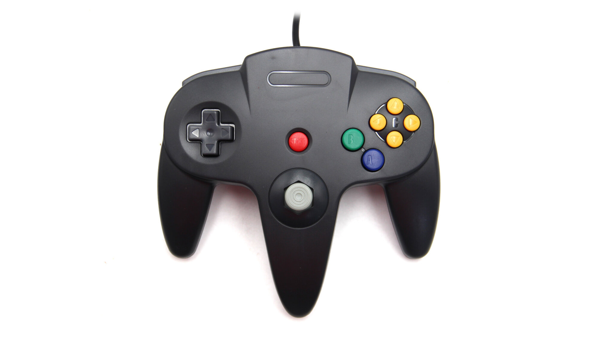 Геймпад для игровой приставки Nintendo 64 Black/Черный (Новый)