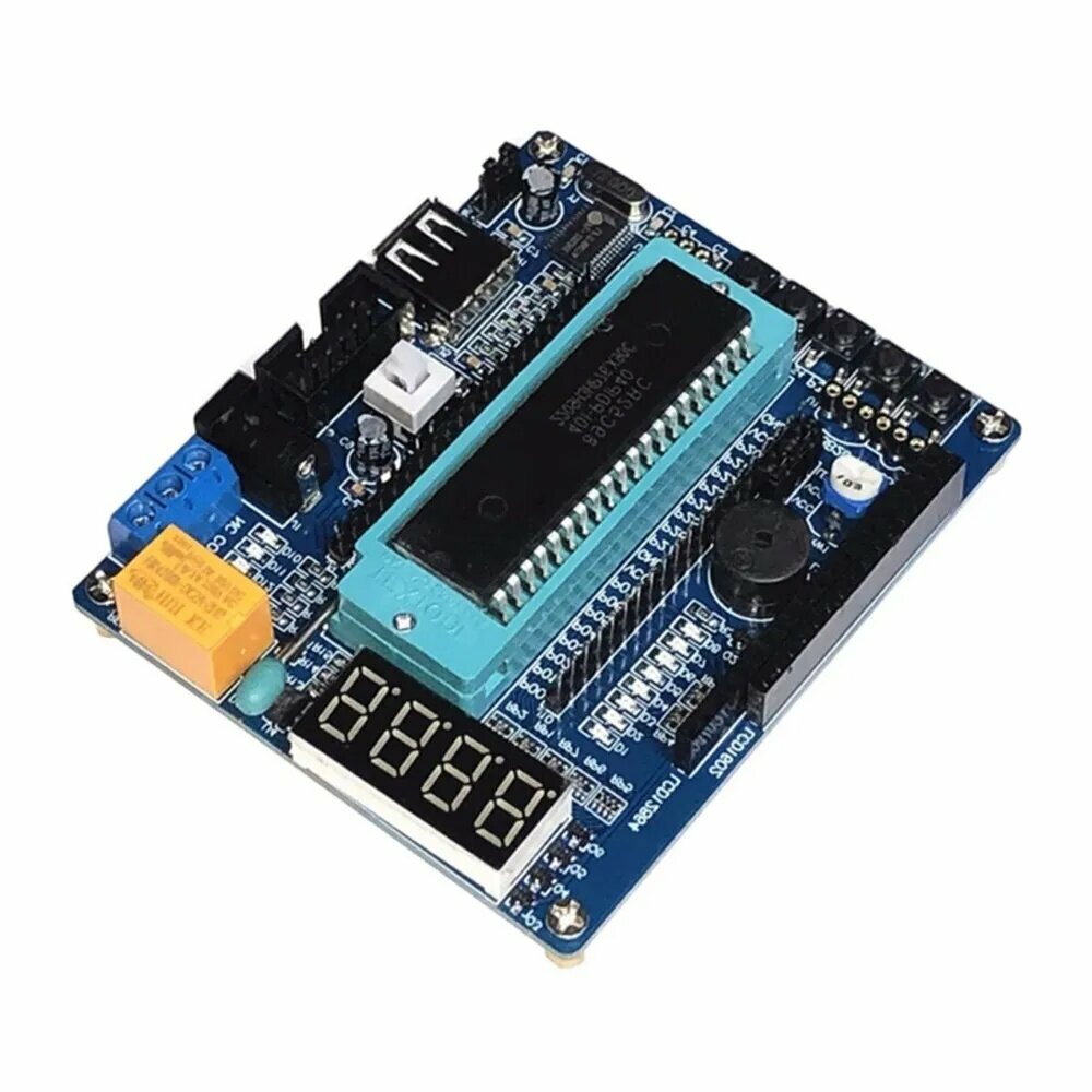 ESTD 51 Single Chip STC89C52 Плата разработки Микроконтроллер Обучение