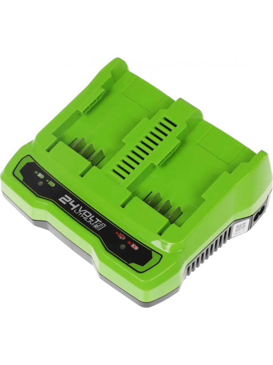 Зарядное устройство Greenworks G24X2UC2 (2931907)