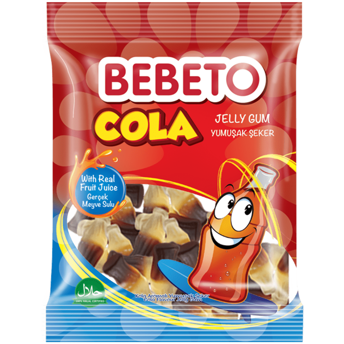 Мармелад жевательный Bebeto Cola 70 г