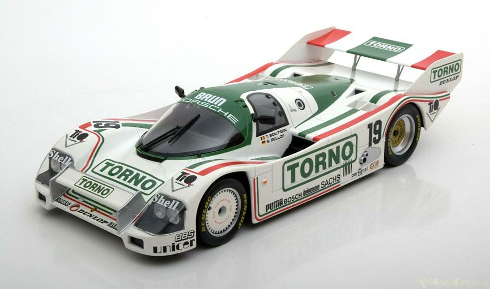 Модель коллекционная NOREV Porsche 962 c no 19 1000KM mugello 1985 torno