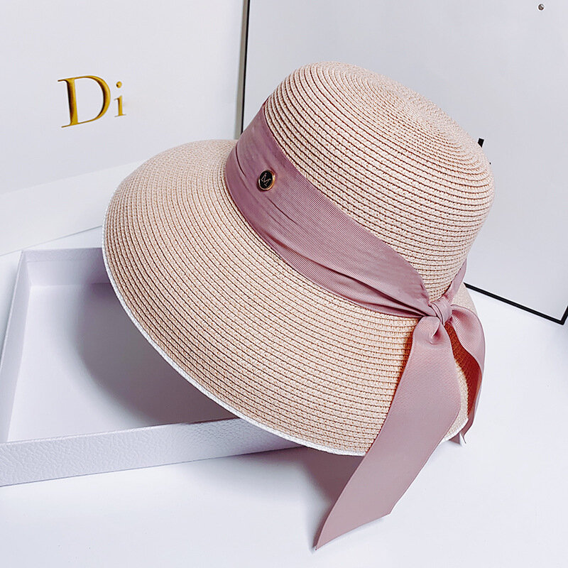 DIY Соломенная Фонарь Широкий Козырьек Пляж