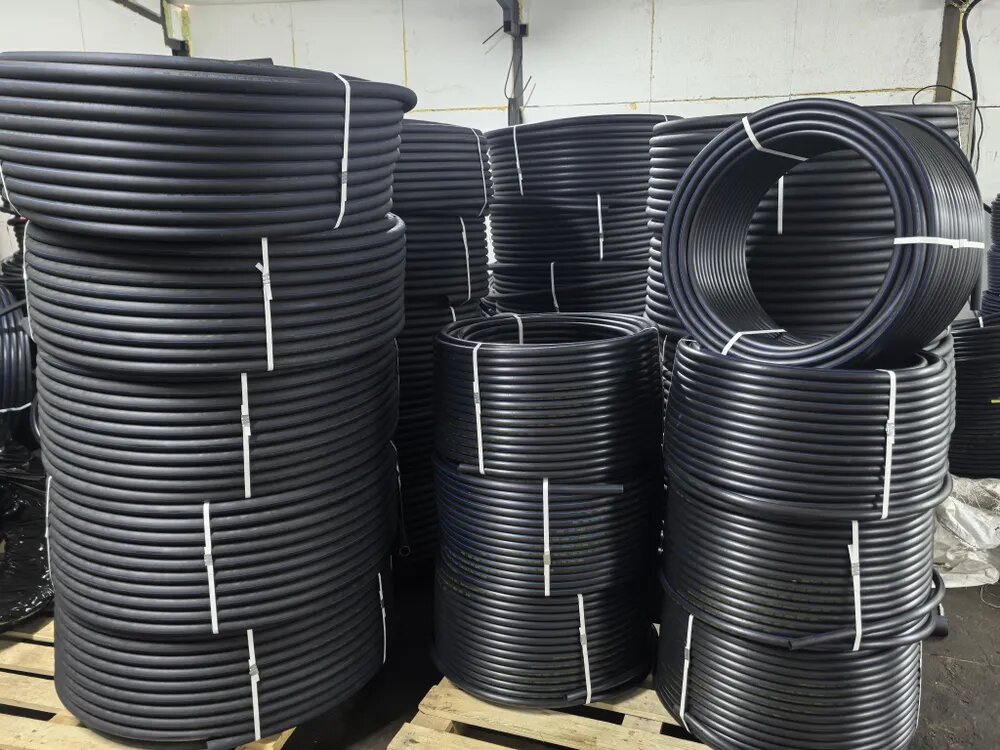 Труба ПНД 20мм*2,0мм; 100 м водопроводная