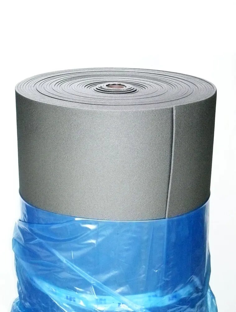 Теплоизоляция, звукоизоляция Изолон Isolon 300 4010 AH D 1,5 х 10 м. Толщина 10 мм. Цвет серый