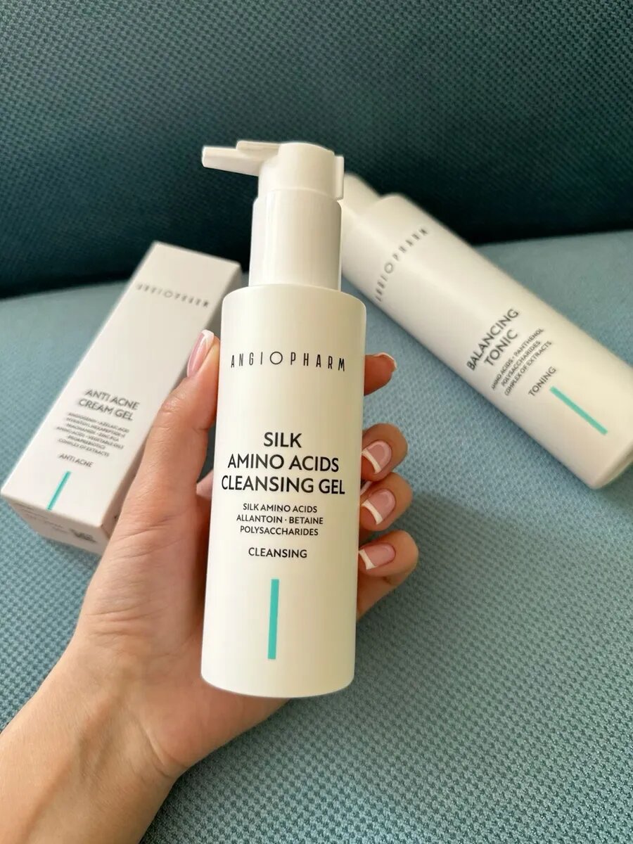 Гель для умывания с аминокислотами шелка 150мл