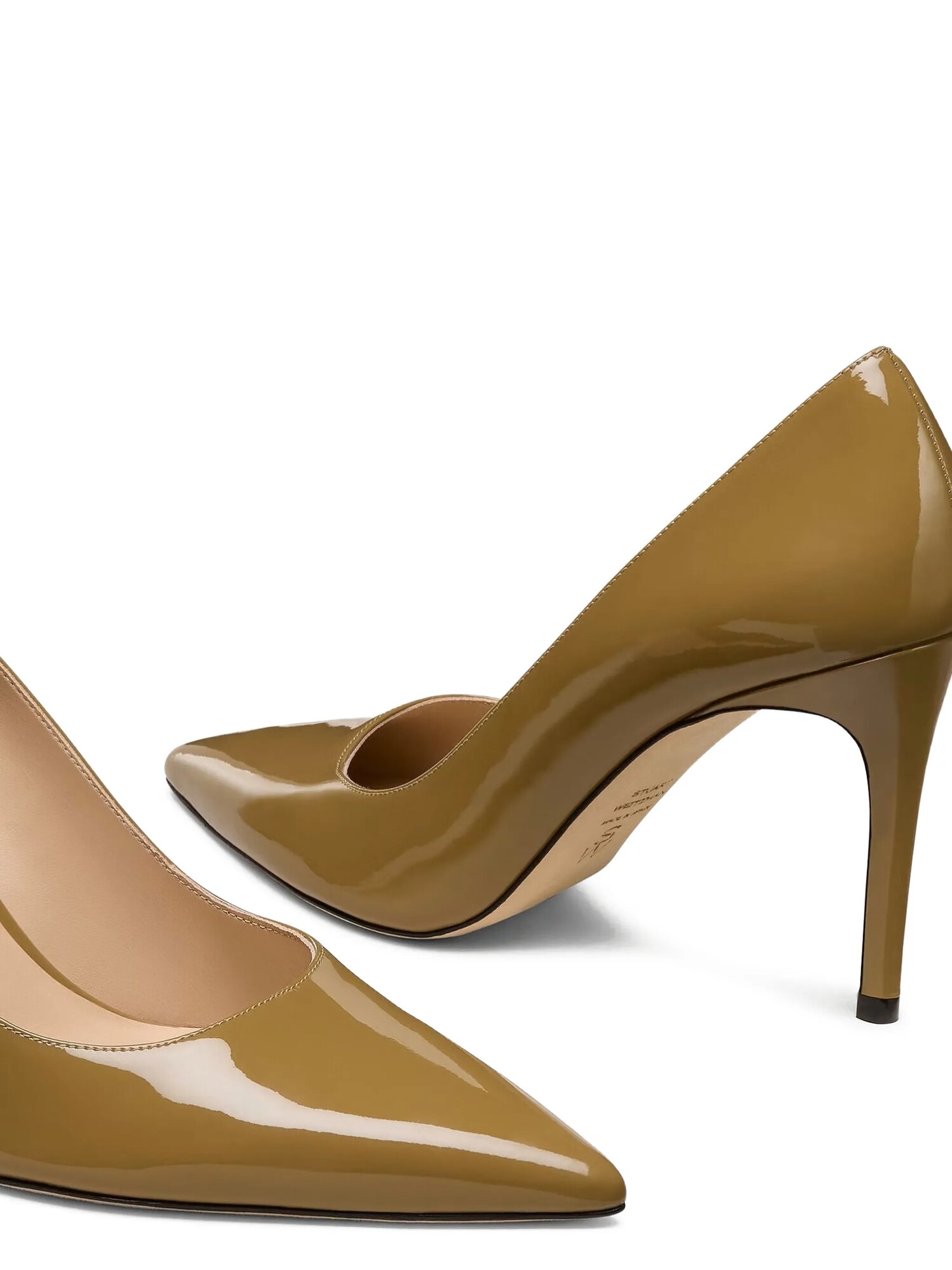 Туфли Stuart Weitzman 85mm leather pumps, размер 35, разноцветный — фото 1