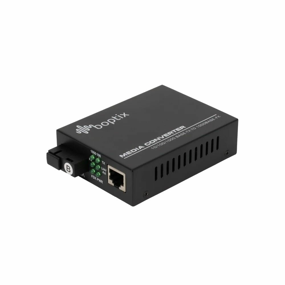 Медиаконвертер 10/100/1000-Base-T / 100/1000Base-FX, Tx/Rx: 1550/1310нм